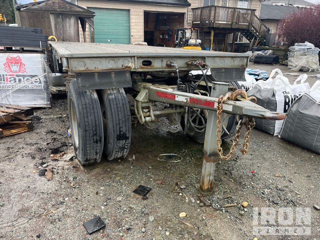 1985 Knight 27 ft T/A Flatbed Trailer in Langley, British Columbia ...