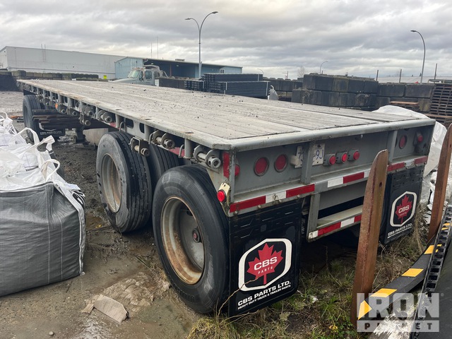 1985 Knight 27 ft T/A Flatbed Trailer in Langley, British Columbia ...