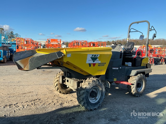 2023 Wacker DW30 3.3 ton 4x4 Swivel Dumper | Ritchie Bros. Auctioneers