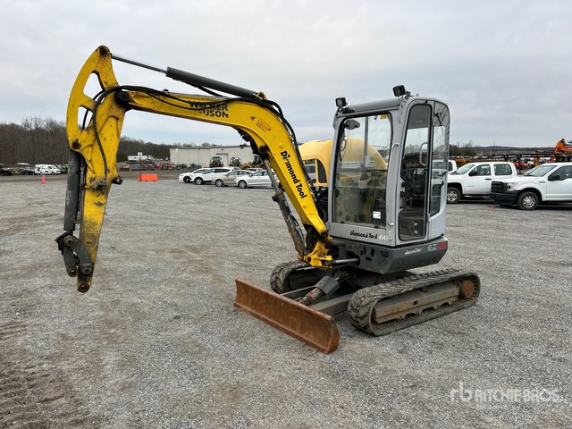 2017 Wacker Neuson EZ38 Mini Excavator | Ritchie Bros. Auctioneers