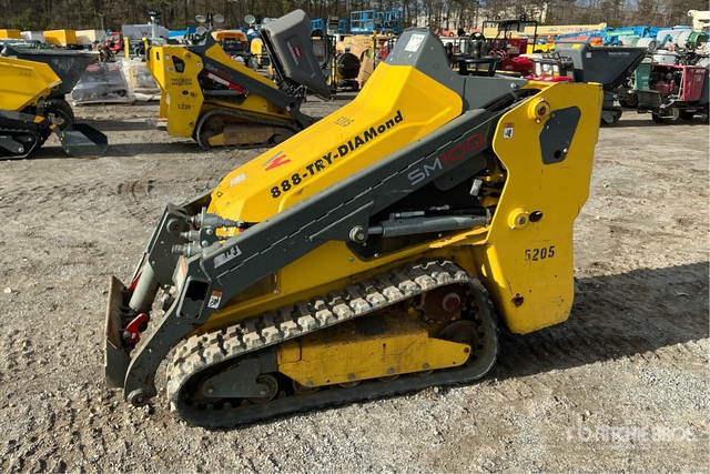 2021 Wacker Neuson SM100 Mini Compact Track Loader | Ritchie Bros ...