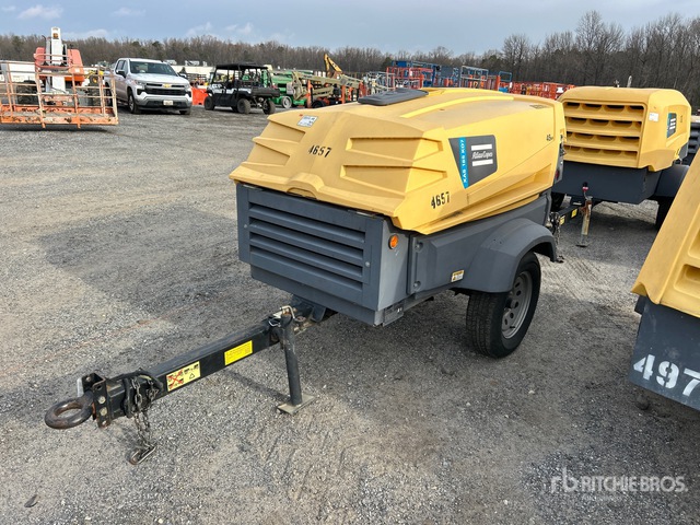 2019 Atlas Copco XAS 185 KD FT4 185 cfm Mobile Air Compressor | Ritchie ...
