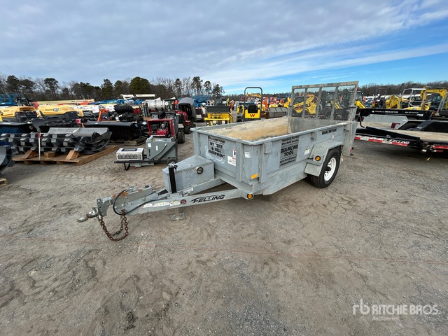 2020 Felling FT-6DT-E-TRL01 10 ft S/A Tipping Utility Trailer | Ritchie ...