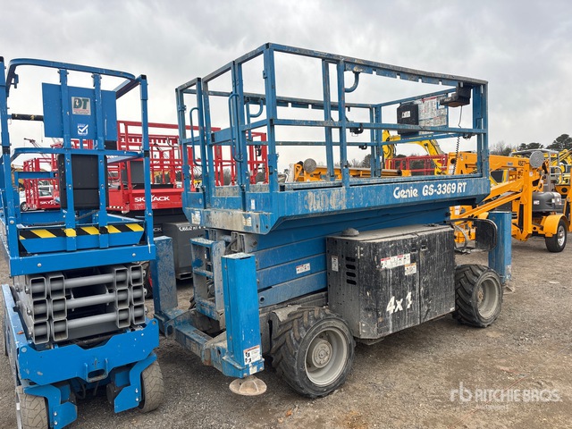 2016 Genie GS-3369 RT 4x4 Dual Fuel Scissor Lift | Ritchie Bros ...