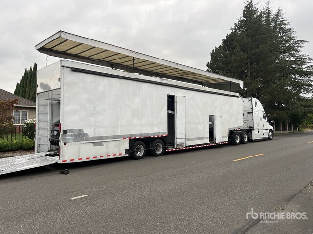 2000 Cottrell T/A 6 Car Enclosed Car Carrier Trailer | Ritchie Bros ...