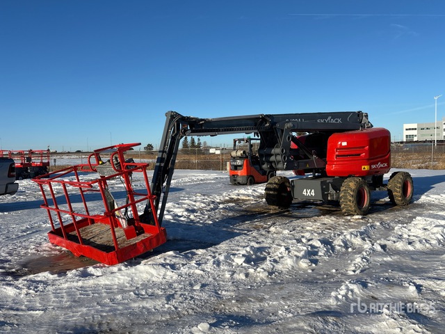 2018 Skyjack SJ63AJ 4WD Diesel Articulating Boom Lift (Inoperable ...