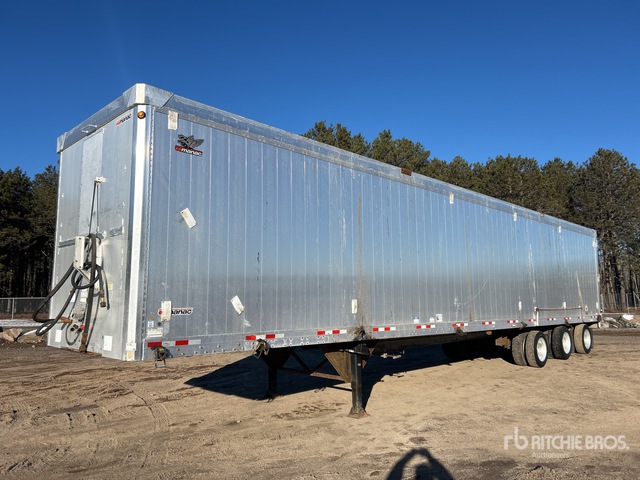 2009 Manac 53 ft x 102 in Tri/A Moving Floor Open-Top Chip Trailer ...