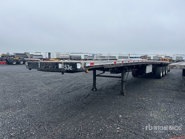 2002 Ravens 53 ft Quad/A Flatbed Trailer | Ritchie Bros. Auctioneers