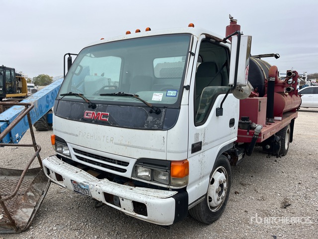 Pipe Hunter 7845V on 2003 GMC W5500 4x2 Sewer Cleaner Truck (Inoperable ...