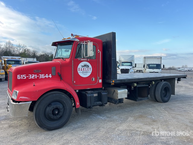 2003 Peterbilt 330 4x2 Flatbed Dump Truck | Ritchie Bros. Auctioneers