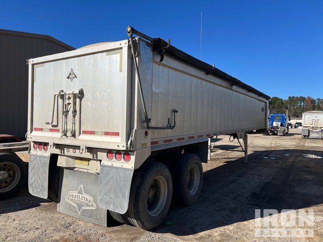 2021 Trailstar 36 ft T/A Aluminum Frameless End Dump Trailer in ...