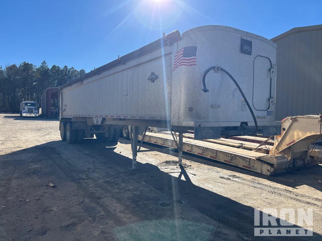 2021 Trailstar 36 ft T/A Aluminum Frameless End Dump Trailer in ...