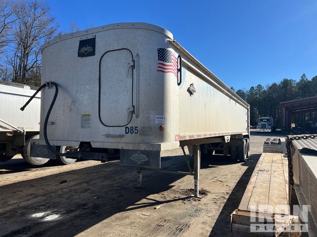 2021 Trailstar 36 ft T/A Aluminum Frameless End Dump Trailer in ...