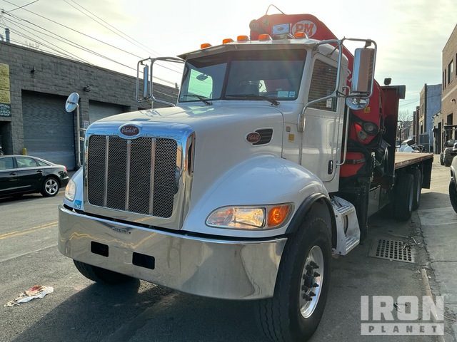 2005 PM 27s Knuckle Boom on 2012 Peterbilt 348 6x4 Boom Truck in ...