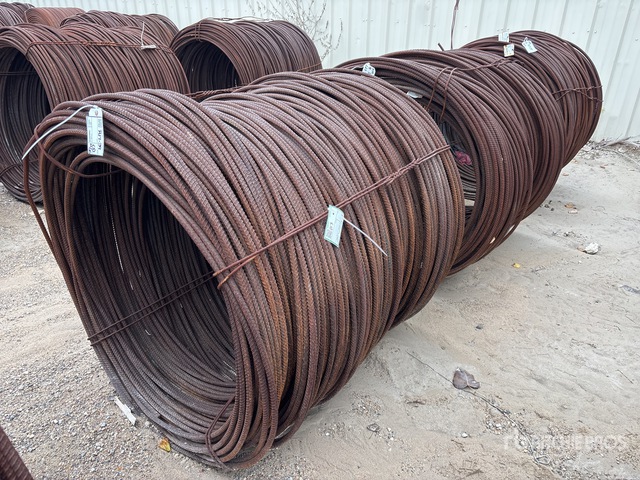 Quantity of (3) Spools DA-706G60 C2 5/8 In. Rebar | Ritchie Bros ...