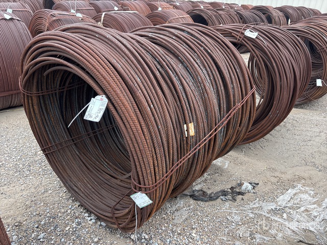 Quantity of (2) Spools DA-706G60 C2 5/8 In. Rebar | Ritchie Bros ...