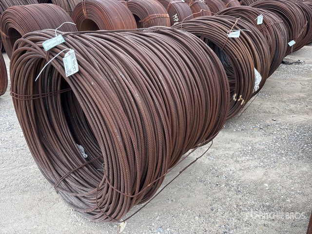 Quantity of (3) Spools DA-706G60 C2 5/8 In. Rebar | Ritchie Bros ...