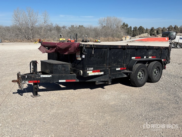 2020 Texas Pride 14 ft T/A Tipping Utility Trailer | Ritchie Bros ...