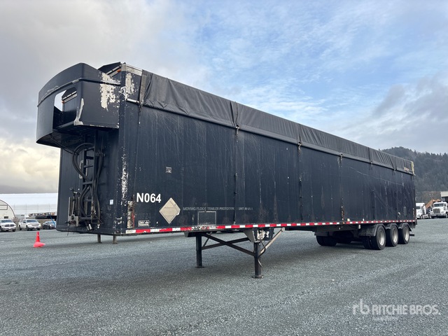 2014 Ty-Crop 53 ft x 102 in Tri/A Moving Floor Open-Top Chip Trailer ...