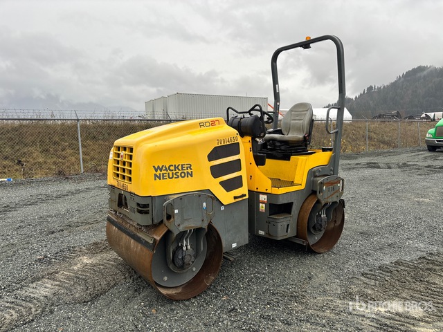 2016 Wacker Neuson RD27-120 Double Drum Roller | Ritchie Bros. Auctioneers