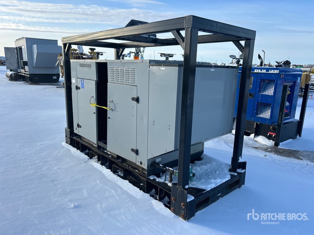 Eco Power CPIR350-3-2N2 35 kW Skid-Mounted Generator Set (Inoperable ...