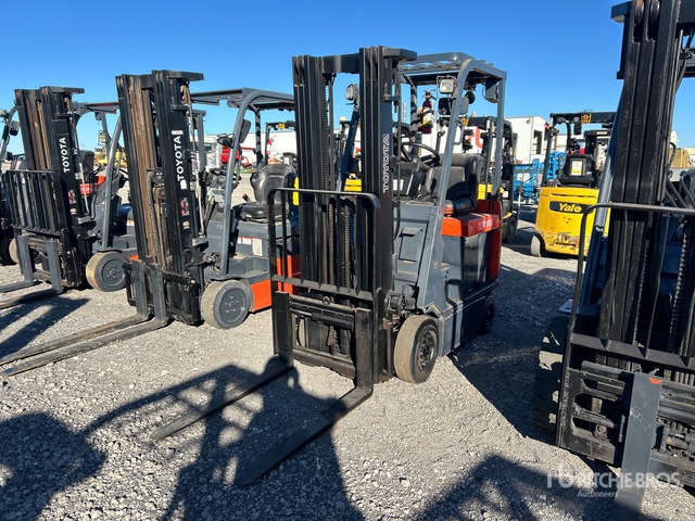 2018 Toyota 7FBCU18 2900 lb Electric Forklift | Ritchie Bros. Auctioneers