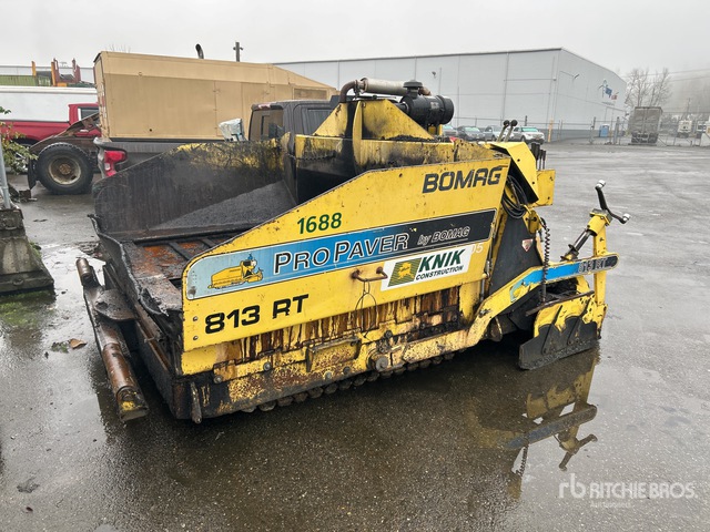 2005 Bomag 813RT Track Asphalt Paver | Ritchie Bros. Auctioneers