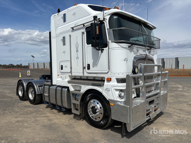 2014 Kenworth K200 Big Cab Aerodyne 6x4 T/A Sleeper Truck Tractor ...