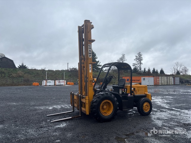 1985 Champ 350-70 7000 lb 4x2 Rough Terrain Forklift | Ritchie Bros ...