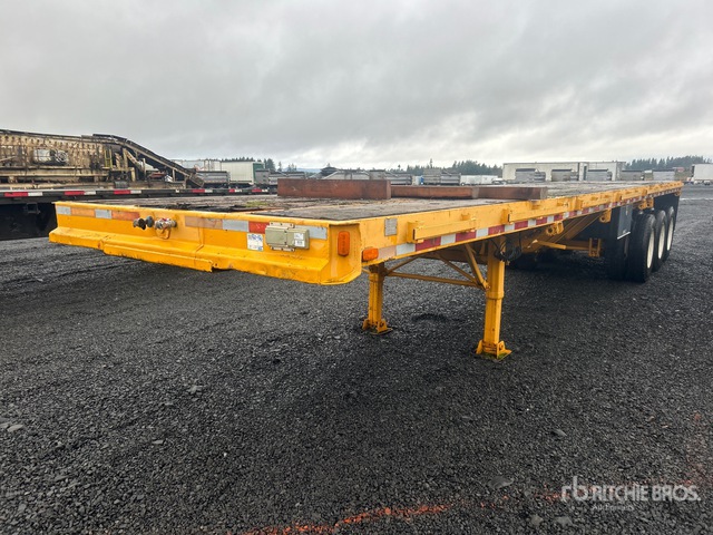 1969 Fruehauf PB-F2 40-65 Tri/A 40 ft - 50 ft Extendable Flatbed ...