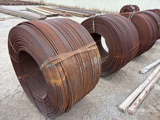 Quantity of (3) Spools DA-706G60 C2 1/2 in Rebar | Ritchie Bros ...