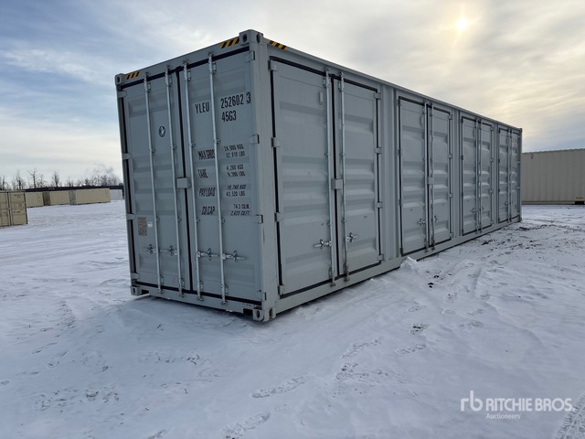 2025 40 ft High Cube Multi-Door Storage Container | Ritchie Bros ...