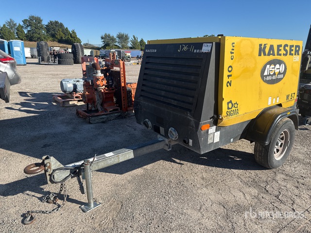 2013 Kaeser M57 210 cfm Mobile Air Compressor | Ritchie Bros. Auctioneers