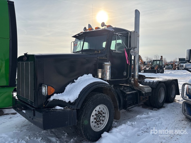 1990 Peterbilt 357 6x4 T/A Day Cab Truck Tractor | Ritchie Bros ...