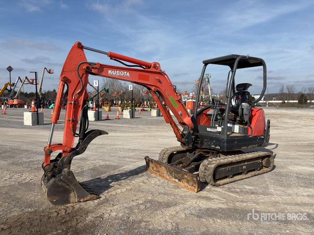 2019 Kubota KX71-3S Mini Excavator | Ritchie Bros. Auctioneers