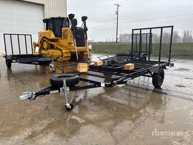 2025 Kamtek 12 ft S/A Equipment Trailer (Unused) | Ritchie Bros ...