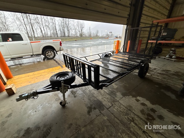 2025 Kamtek 12 ft S/A Equipment Trailer (Unused) | Ritchie Bros ...