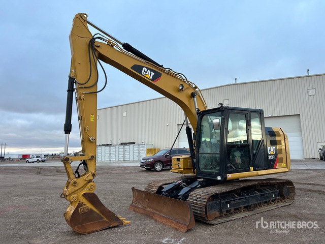 2018 Cat 313F L Tracked Excavator | Ritchie Bros. Auctioneers
