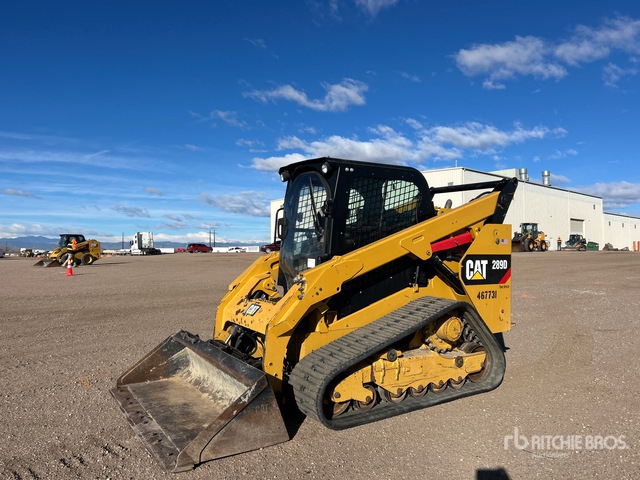 2019 Cat 289D Two-Speed Compact Track Loader | Ritchie Bros. Auctioneers