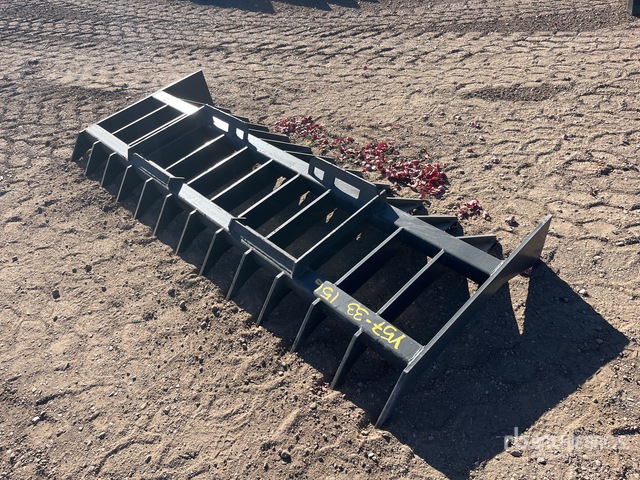 Mid-State 84 in Skid Steer Root Rake (Unused) | Ritchie Bros. Auctioneers