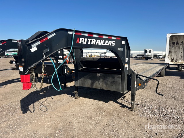 2026 PJ Trailers LS402 42 ft T/A Gooseneck Remorque pour équipement ...