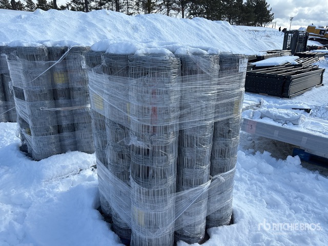 Quantity of 2024 BYT FFC762 330 ft x 4 ft Galvanized Farm Fencing ...