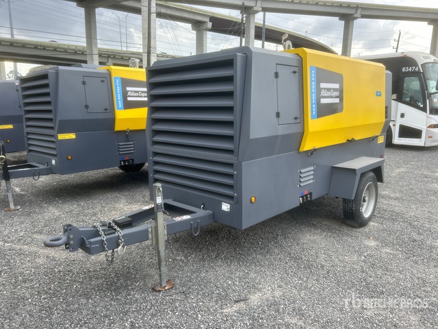 2020 Atlas Copco XAS 950 PD8 FT4 950 cfm Mobile Air Compressor ...