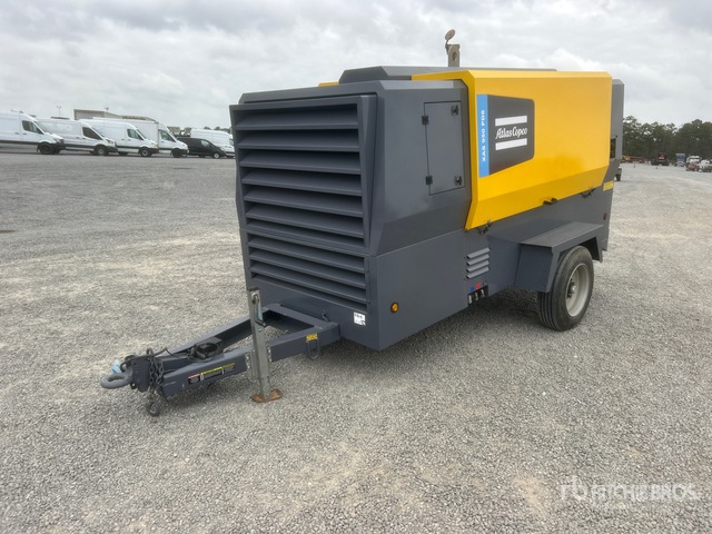 2020 Atlas Copco XAS 950 PD8 FT4 950 cfm Mobile Air Compressor ...
