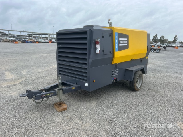 2020 Atlas Copco XAS 950 PD8 FT4 950 cfm Mobile Air Compressor ...