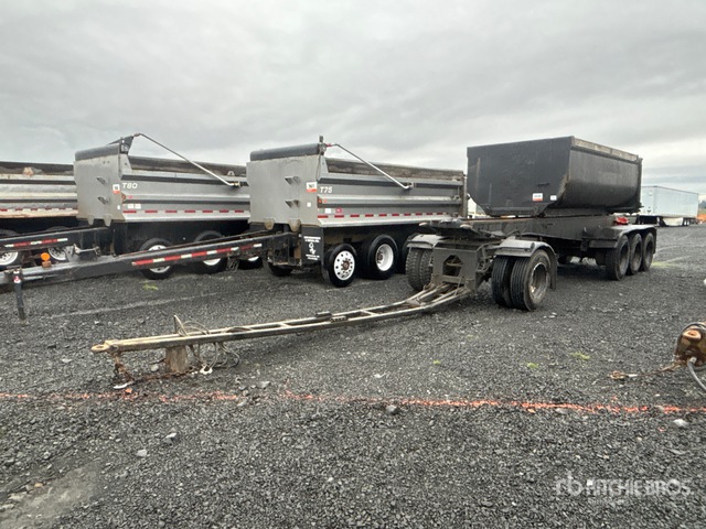 1996 Reliance Quad/A Turntable Rollback Transfer Trailer | Ritchie Bros ...