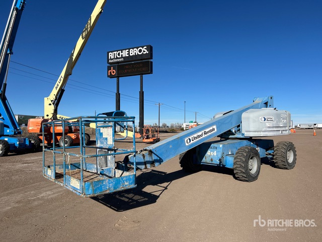 2001 Genie S60 4WD Diesel Telescopic Boom Lift | Ritchie Bros. Auctioneers