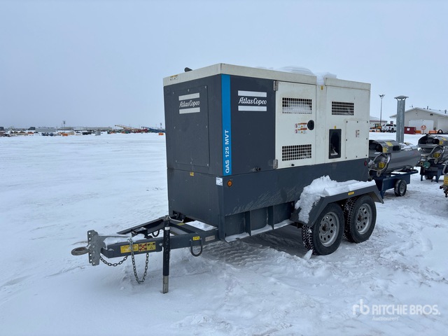 2024 Atlas Copco QAS125 100 kW Mobile Generator Set (Inoperable ...