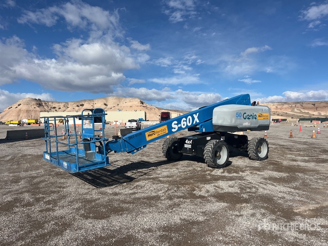 2017 Genie S-60X 4WD Diesel Telescopic Boom Lift | Ritchie Bros ...