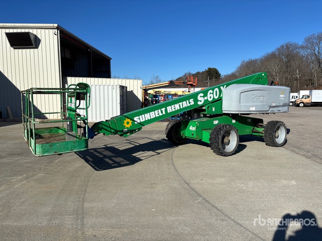 2015 Genie S-60X 4WD Diesel Telescopic Boom Lift | Ritchie Bros ...